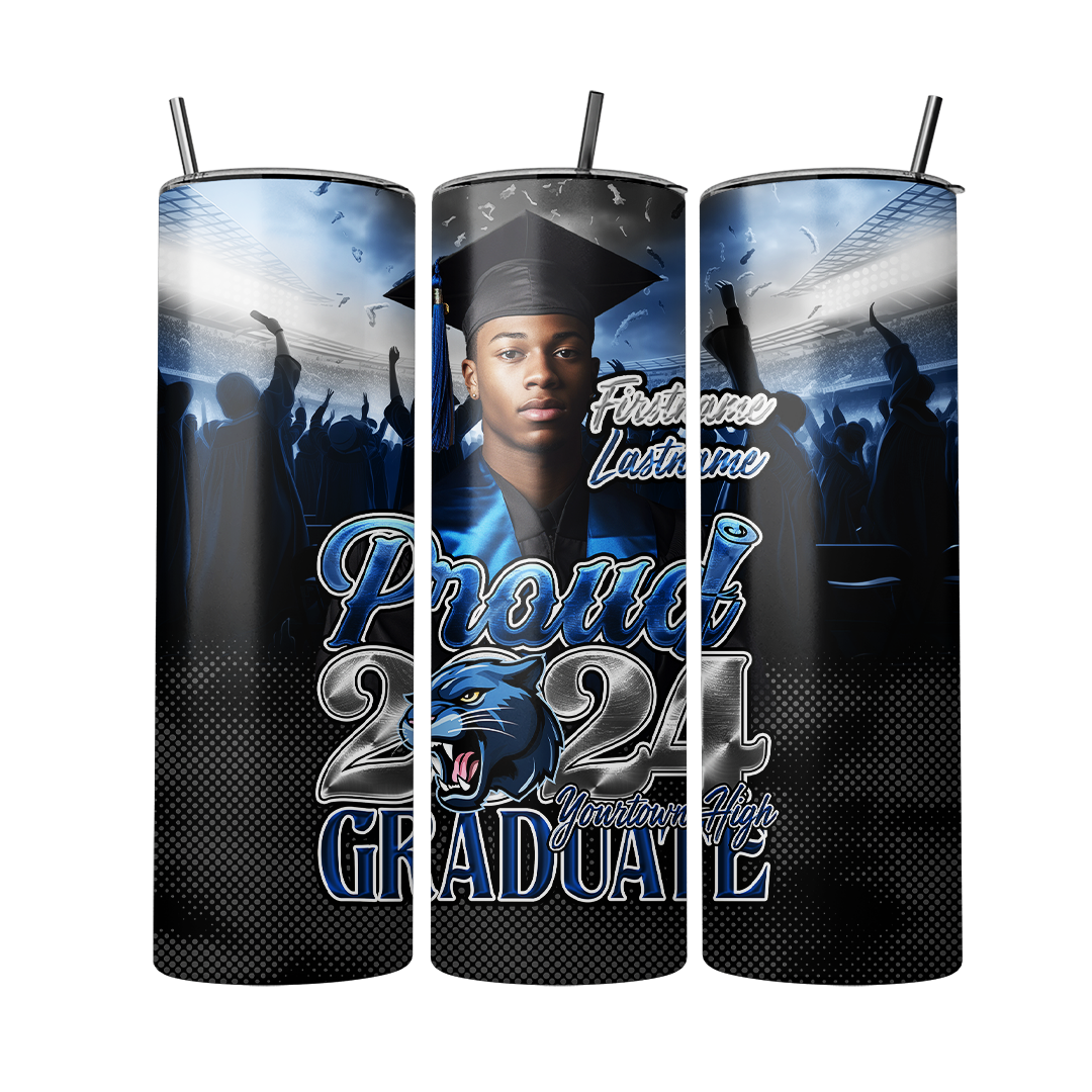 Graduation 2024 Proud Graduate Tumbler – Inkfinite Designs LLC
